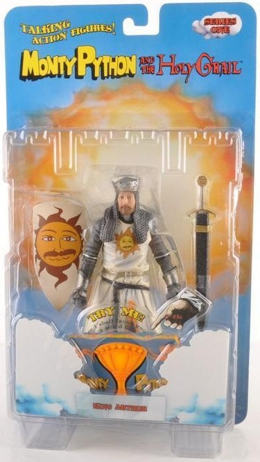 Monte Python and the Holy Grail KING ARTHUR talking action figure ...