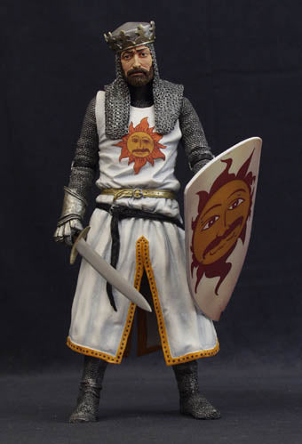 Monte Python and the Holy Grail KING ARTHUR talking action figure ...