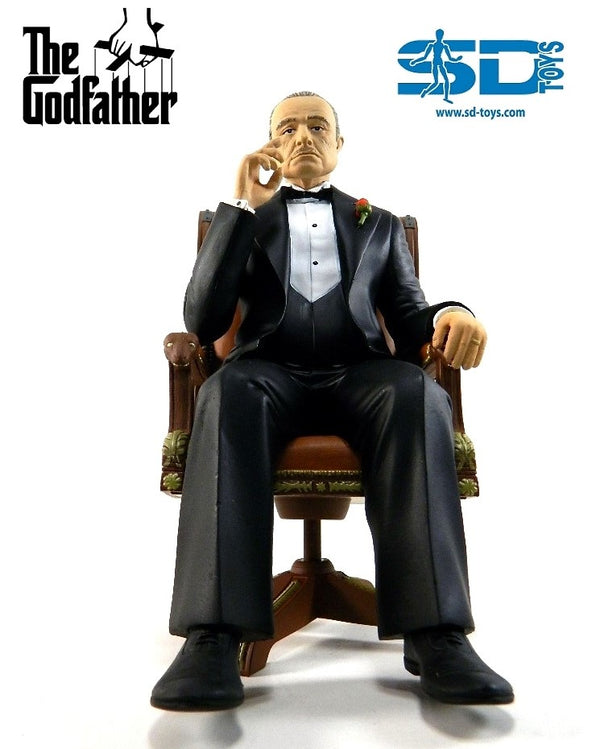 The Godfather: Don Vito Corleone PVC Statue - Movie Icons by SD Toys ...